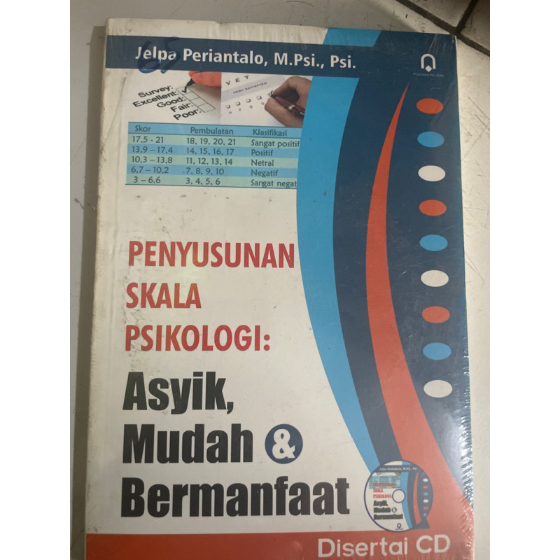 Jual buku penyusunan skala psikologi asyikmudah bermanfaat | Shopee ...
