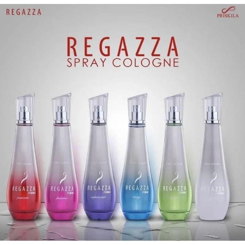 Jual REGAZZA Spray Cologne Parfum Regaza 100ml + BUBBLE WRAP TEBAL ...