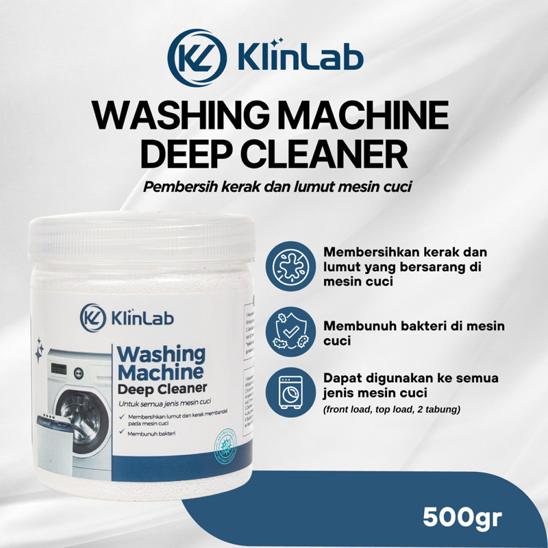 Jual KLINLAB PEMBERSIH MESIN CUCI Front Load, Top Load, Mesin Cuci 2 ...