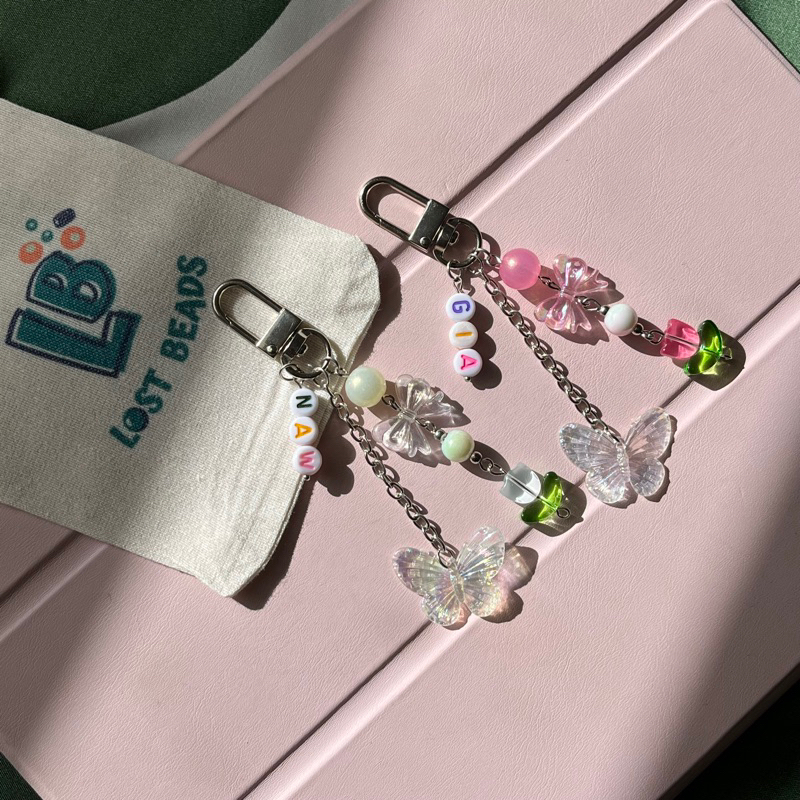 Jual TULIP KEYCHAIN by LOST BEADS | Gantungan Kunci | Gantungan Manik ...