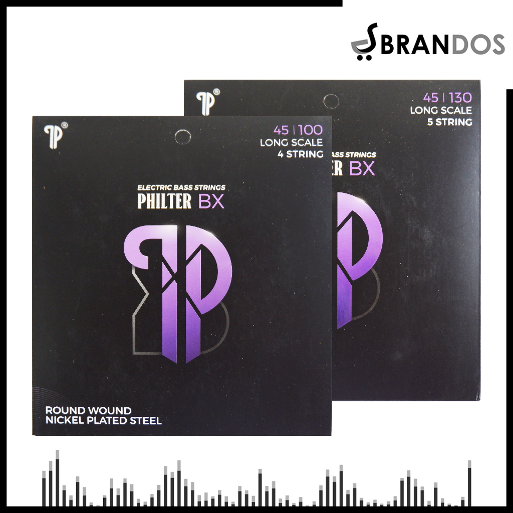 Jual Senar Gitar Bass Elektrik Nickel Plated Steel Round Wound Philter ...