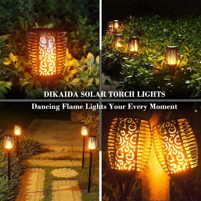 Jual Lampu Bohlam Efek Nyala Api Obor Flame Fire Light Anti Air Solar ...