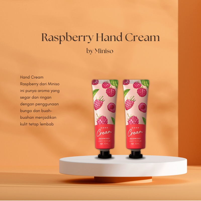 Jual Miniso Hand Cream Raspberry | Shopee Indonesia