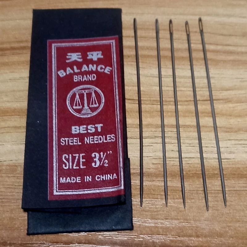 Jual JARUM JAHIT TANGAN/JARUM JAHIT KASUR/ SARUNG BANTAL JARUM LAYAR ...