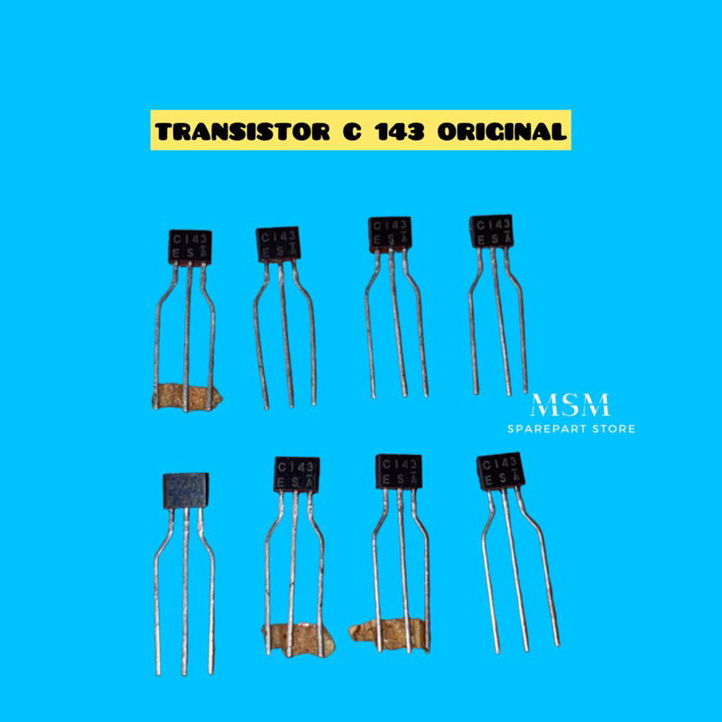 Jual TRANSISTOR C 143 ORIGINAL | Shopee Indonesia