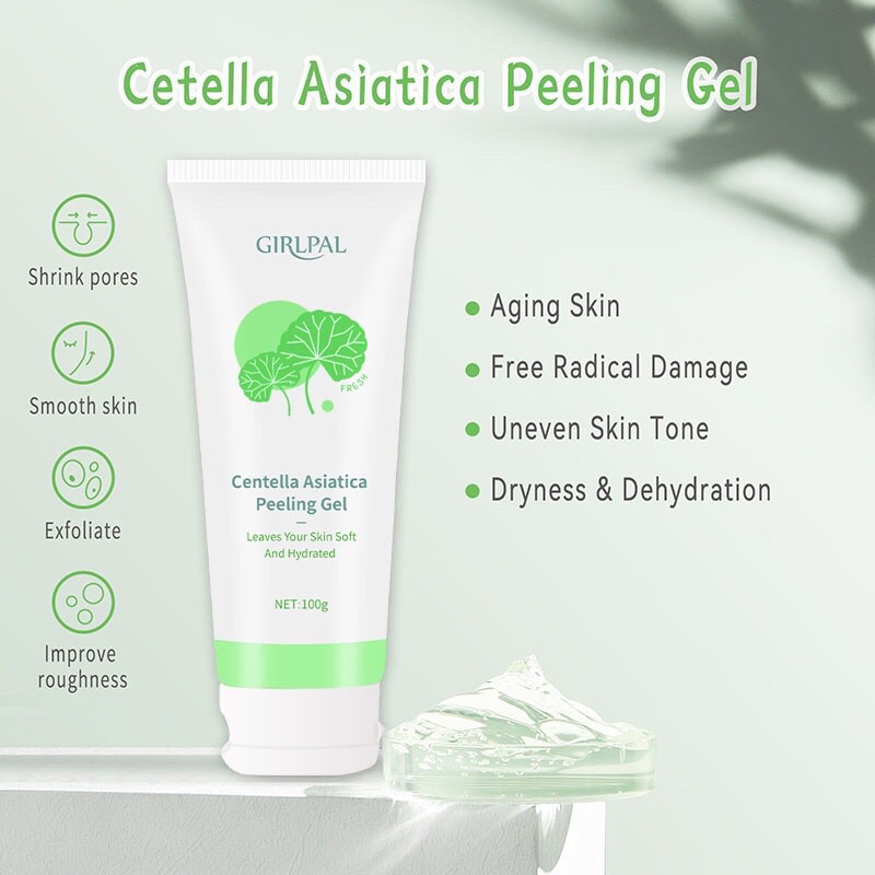 Jual Girlpal Centella Asiatica Peeling Gel Exfoliating Mengangkat Sel ...