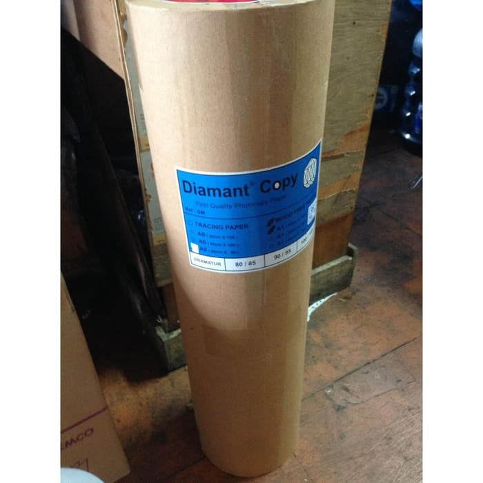 Jual KERTAS HVS ROLL PLOTTER 80 GSM A1 (24") 150 M | Shopee Indonesia