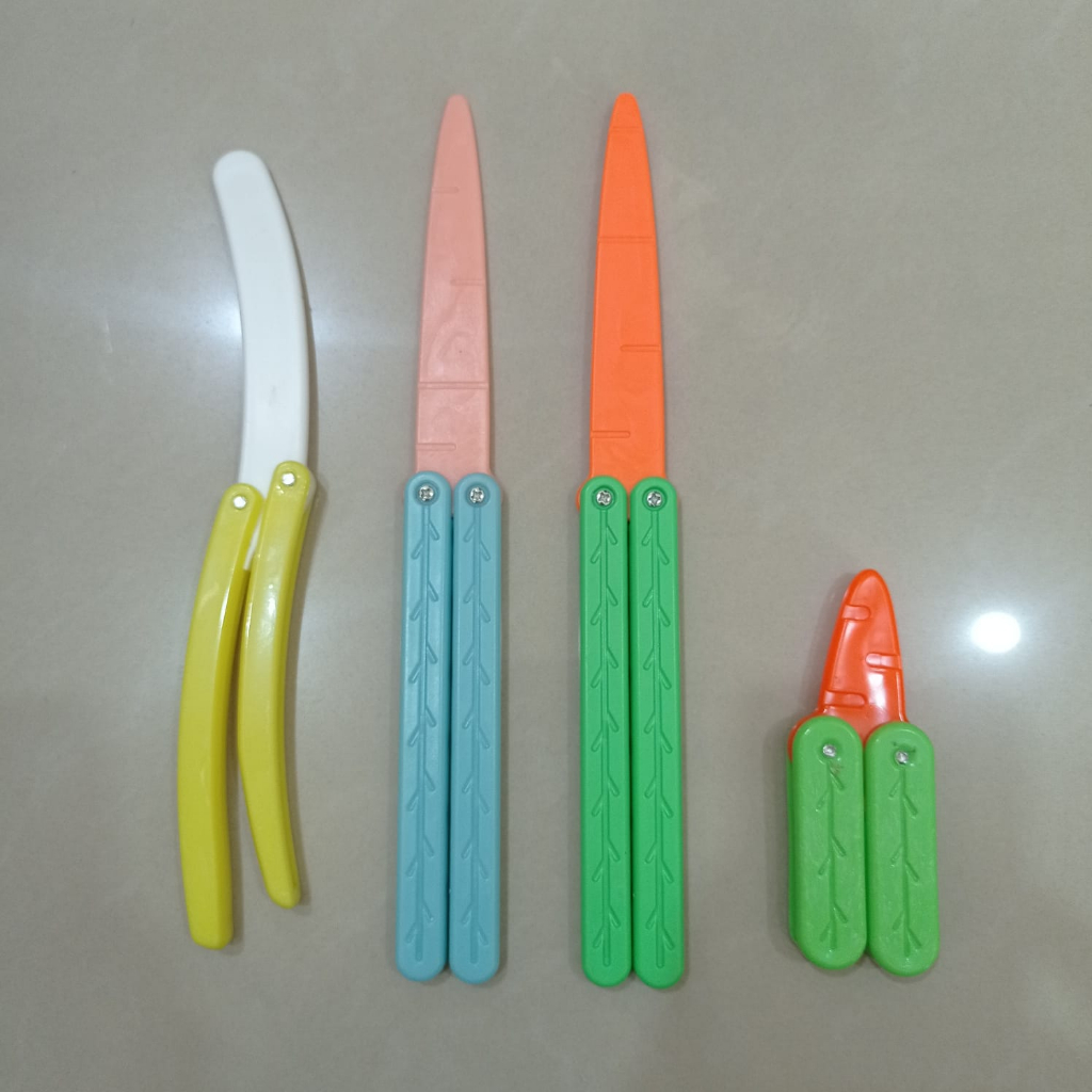 Jual RADISH KNIFE FIDGET Mainan Pisau Anak Remaja Plastik Wortel Pisau ...