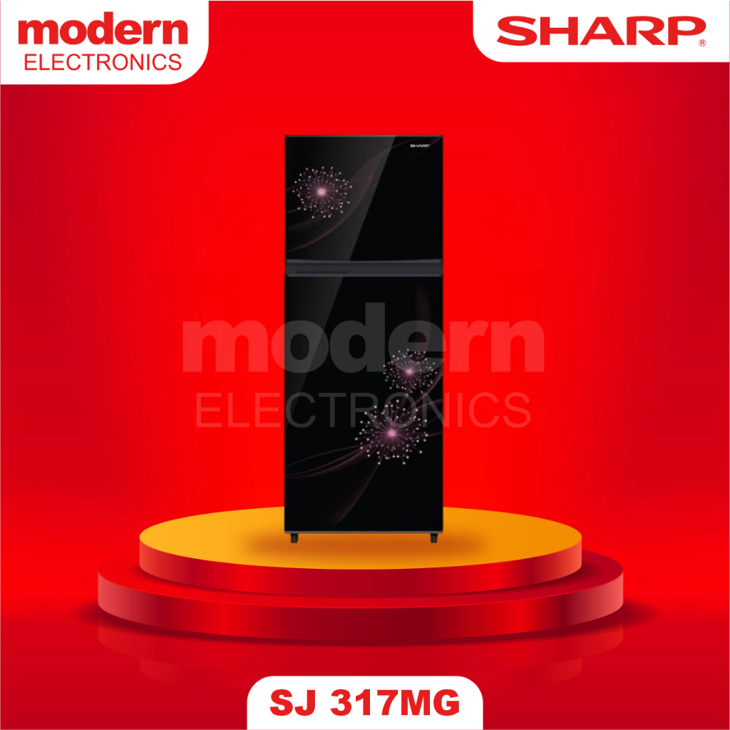 Jual KULKAS SHARP SJ 317 MG LEMARI ES 2 PINTU SJ317MG SJ 317MG | Shopee ...