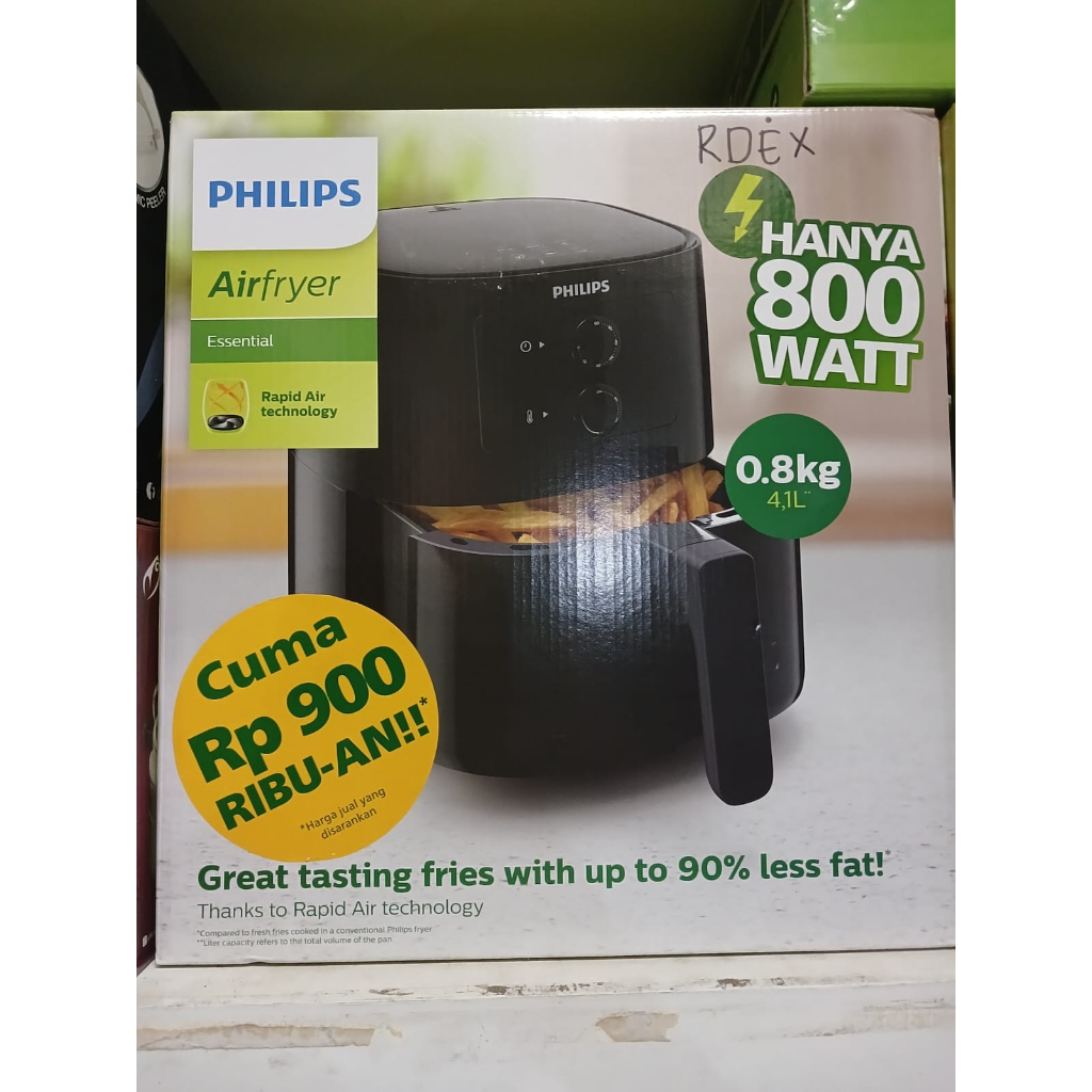 Jual PHILIPS Air Fryer Spectre HD 9200 Airfryer HD9200 Garansi Resmi 800 watt | Shopee Indonesia