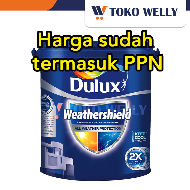 Jual Dulux Weathershield Dualshield Tinting Cat Tembok Eksterior