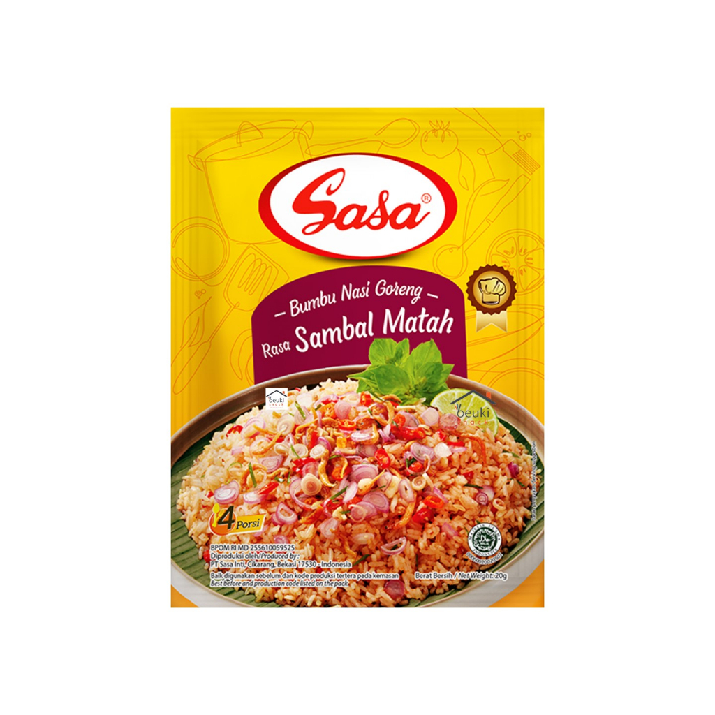 Jual Sasa Nasi Goreng Sambal Matah Bumbu Masak Instan dan Praktis ...