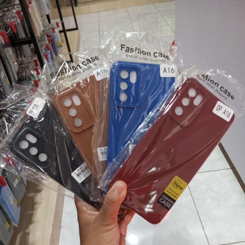Jual Soft Case Sillicon Cassing Macaroon OPPO A16 Casing Warna CC ...