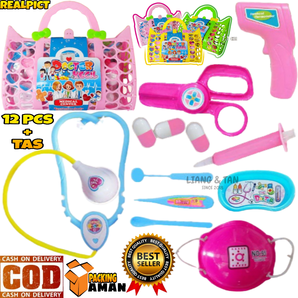 Jual ( BISA COD ) PROMO Mainan Edukasi Anak Dokter Dokteran + Tas ... Jual ( BISA COD ) PROMO Mainan Edukasi Anak Dokter Dokteran + Tas ...