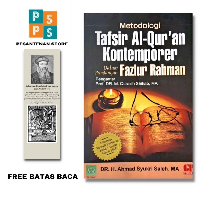Jual Metodologi Tafsir Al Quran kontemporer Dalam Pandangan Fazlur Rahman Kode Nuansa | Shopee ...
