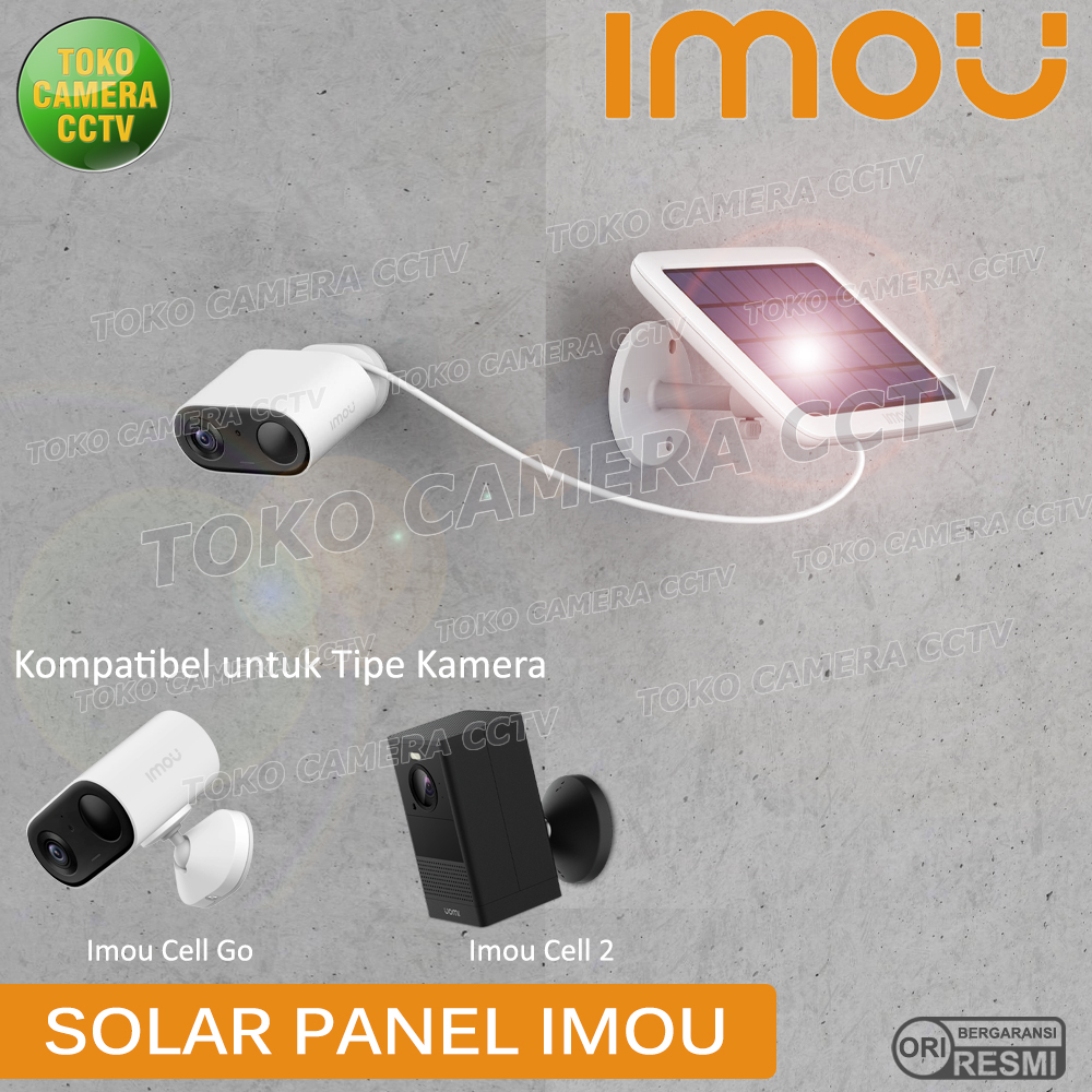 Jual imou SOLAR PANEL UNTUK KAMERA CCTV IMOU BATERAI CELL 2 GO | Shopee ...