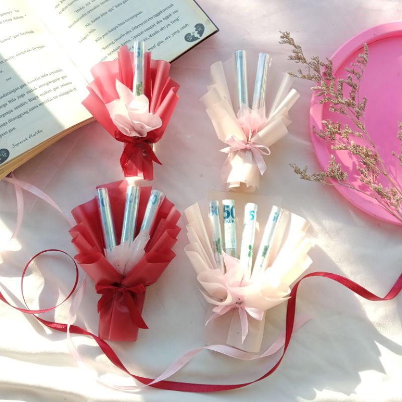 Jual Buket Angpao / Buket Kosongan / Angpao unik / Buket Kosongan ...