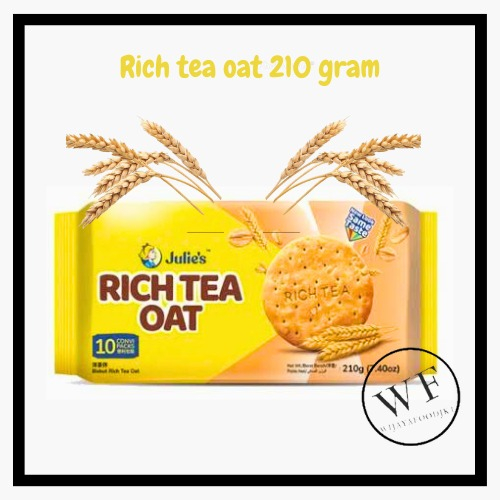 Jual Julies Rich Tea Oat / Biskuit Julie's rich tea oat / Biskuit oat ...