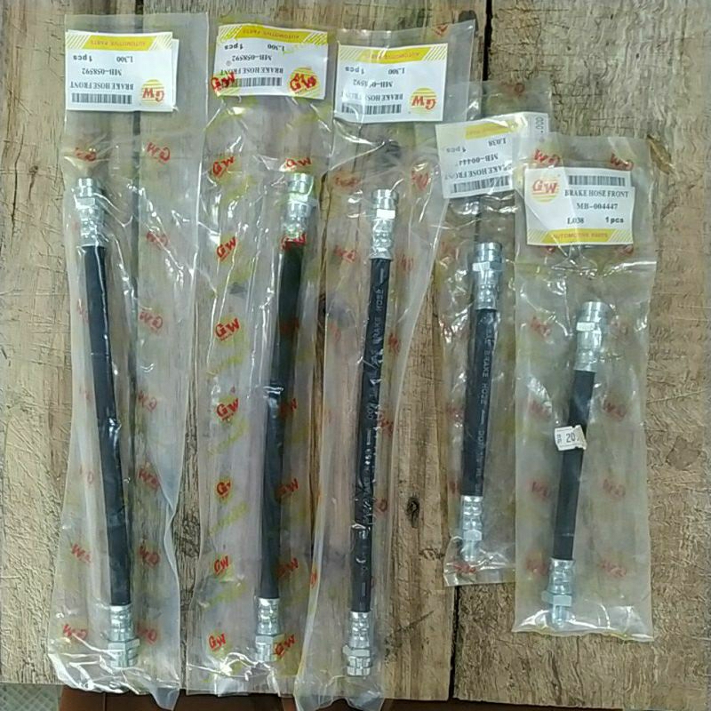 Jual Selang Rem Brake Hose Front L300 L308 Depan Belakang Panjang MB ...
