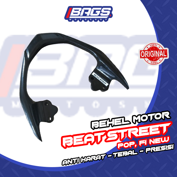 Jual Behel Belakang Beat Fi Karbu Street Pop Fi Esp Deluxe New 2020 2021 Hitam Shopee Indonesia