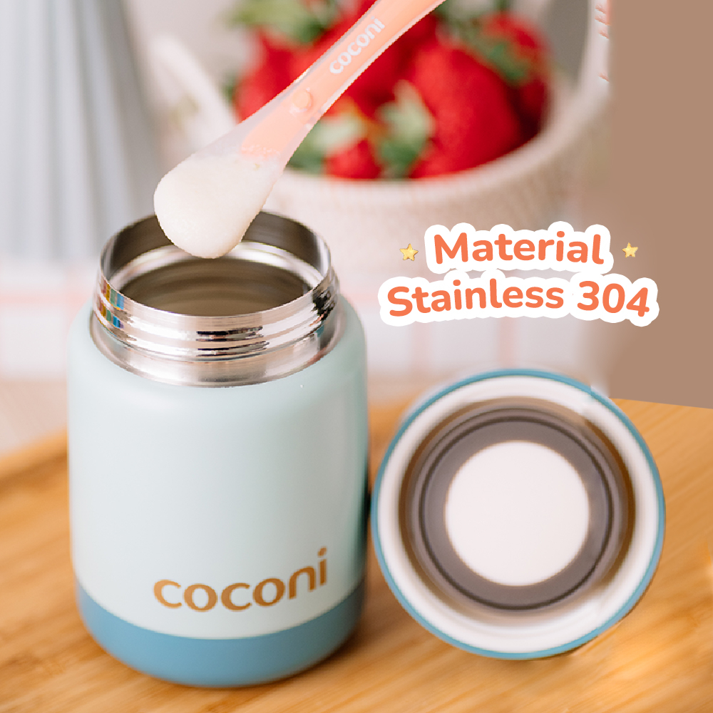 Jual COCONI Thermal Food Jar Thermos | Termos Makan Sup MPASI Anak Bayi ...
