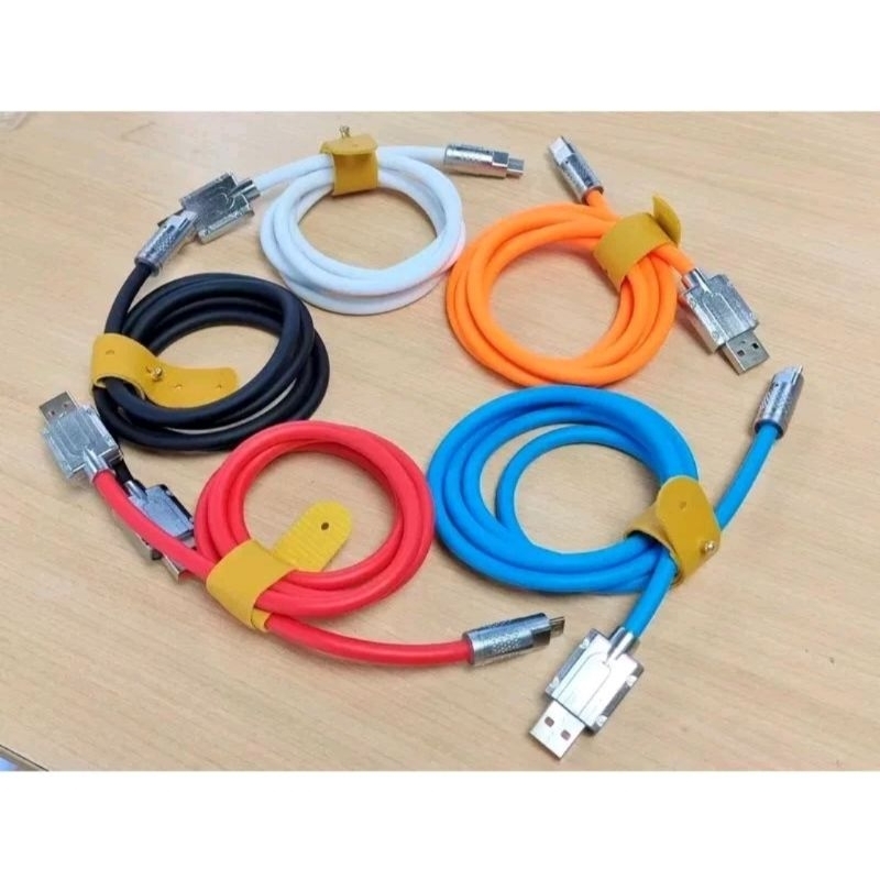 Jual Kabel Data micro usb 1m 6A 120w 120 Watt Fast fast charging ...