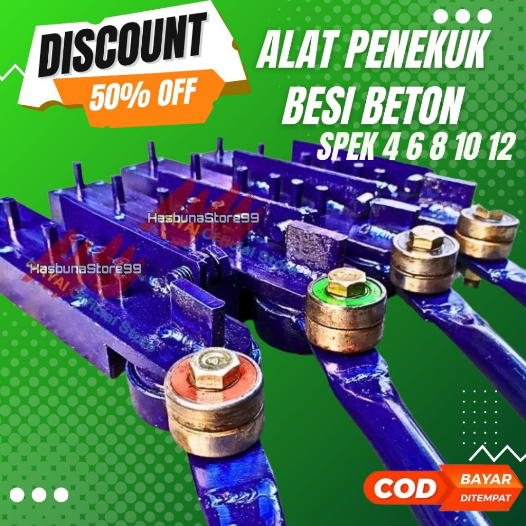 Jual Alat Penekuk Besi Beton 4-12mm Tekuk Besi Pembengkok Besi Pembuat ...