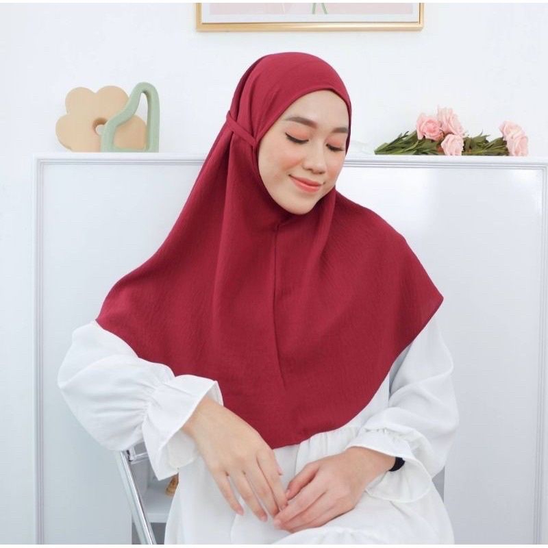 Jual Hijab bergo maryam kringkel airflow non pet|||Jilbab bergo maryam non pet kringkel airflow ...