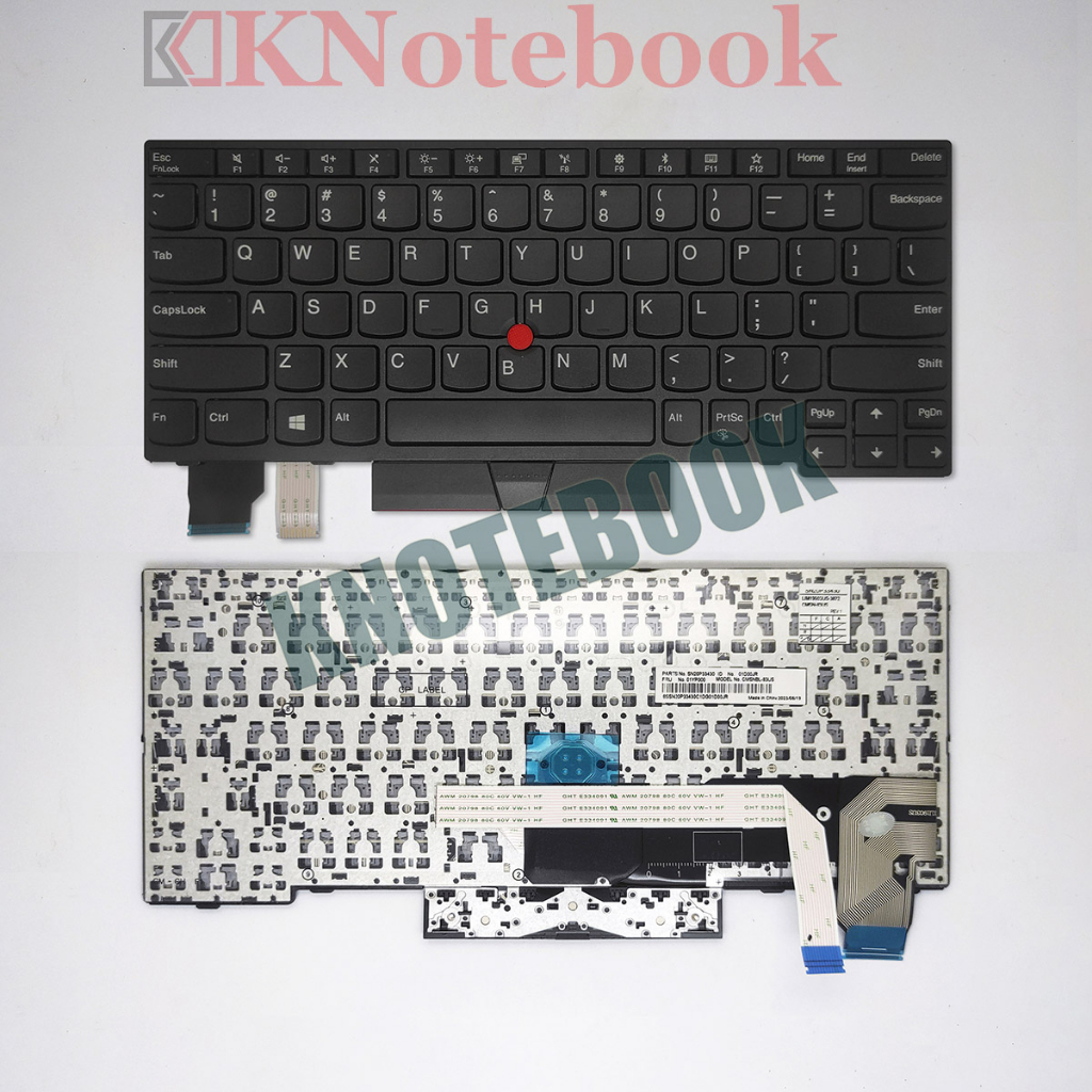 Jual Keyboard Lenovo ThinkPad X280 X285 X390 X395 Tanpa Backlight ...