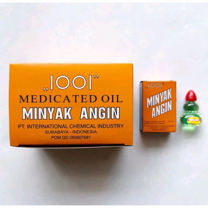 Jual Minyak Angin 1001 12pcs Shopee Indonesia