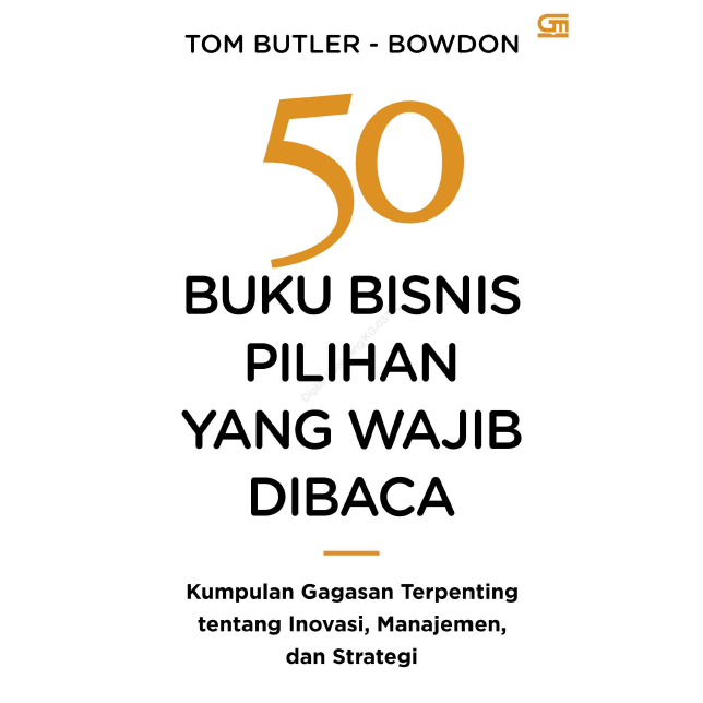 Jual (ID2808) 50 Buku Bisnis Pilihan yang Wajib Dibaca (Tom Butler ...