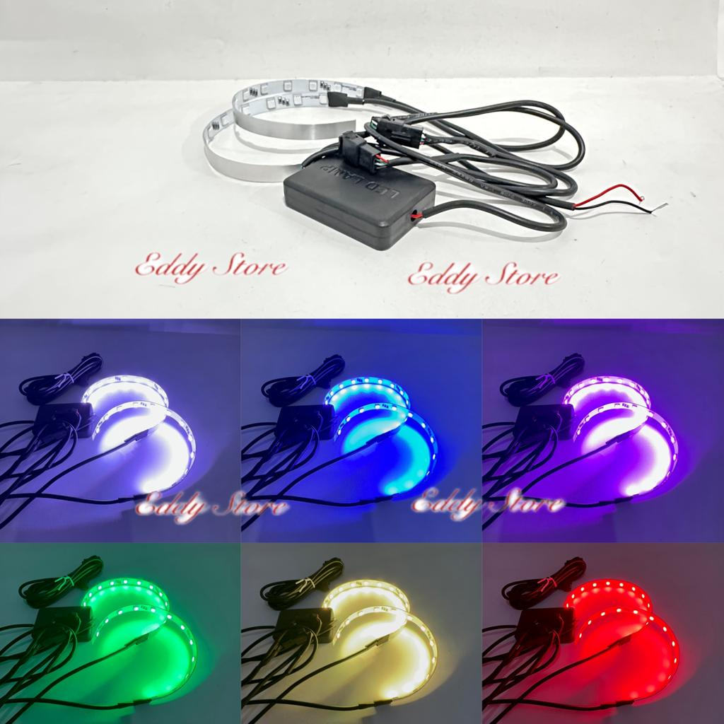 Jual Premium DEMON DEVIL EYES MATRIX RGB Original 360 LED banyak mode ...