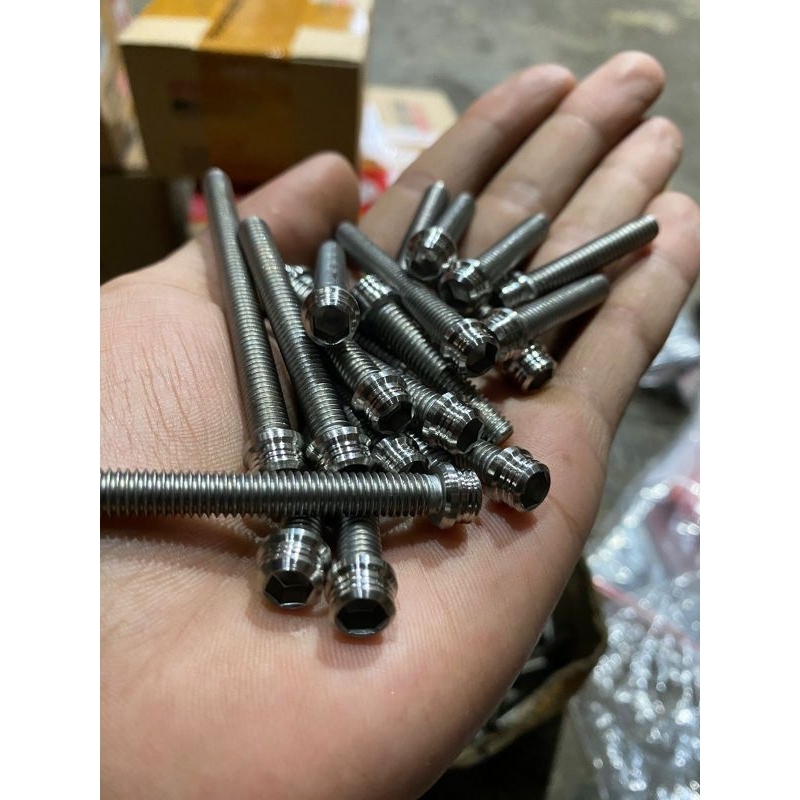 Jual baut bak kopling magnet ninja blok calter kanan kiri NINJA R SS RR HANDMADE STAINLESS ...