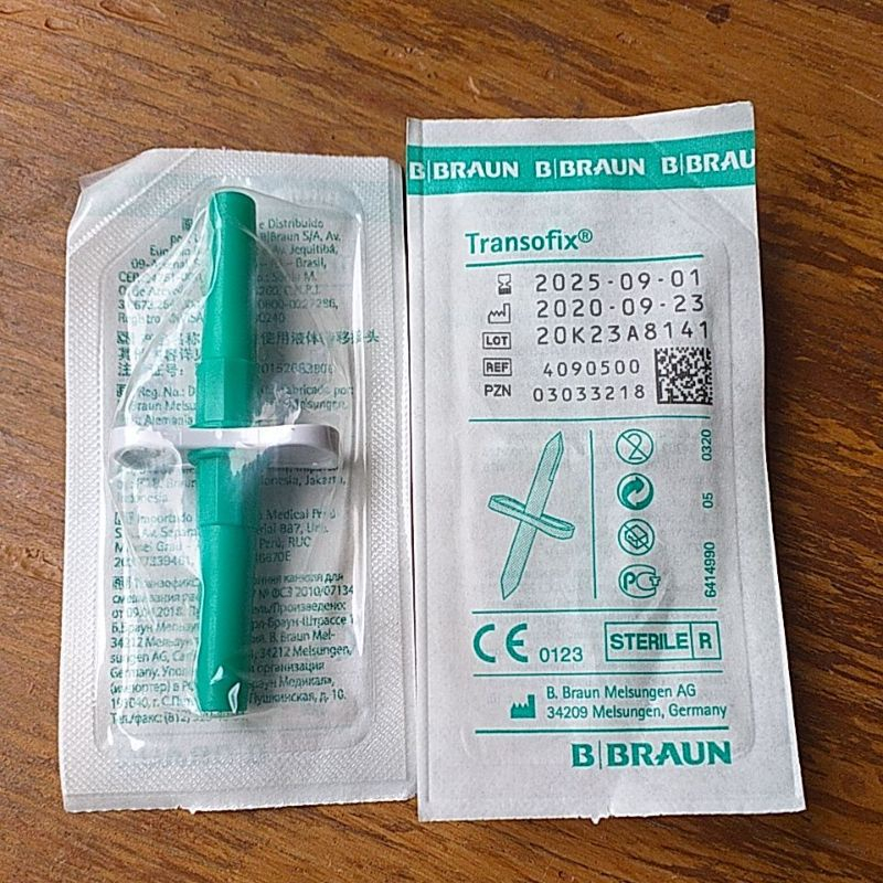 Jual Transofix, pembolong infus,B Braun / doble spike | Shopee Indonesia