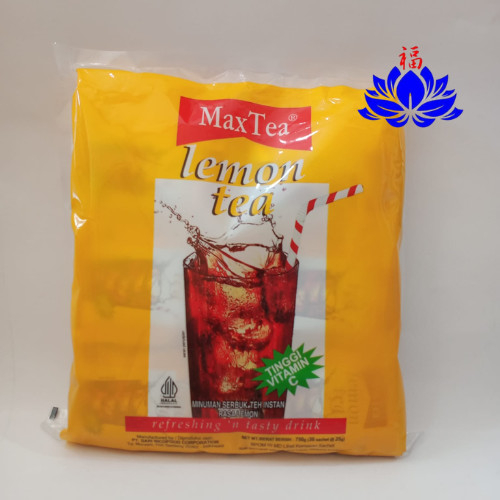 Jual Max Tea Lemon 750g (30 sachet @25g) | Shopee Indonesia