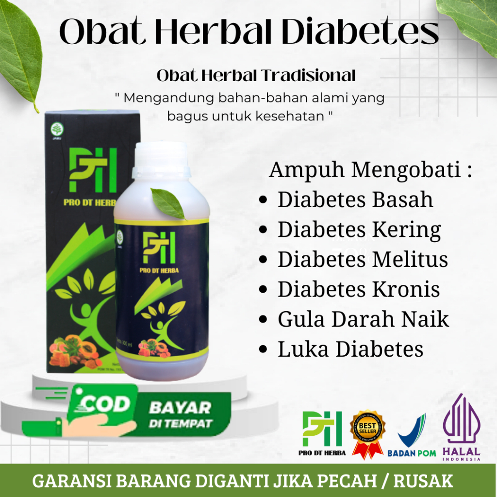 Jual Obat Diabetes Herbal Paling Ampuh, Obat Kencing Manis Luka basah ...