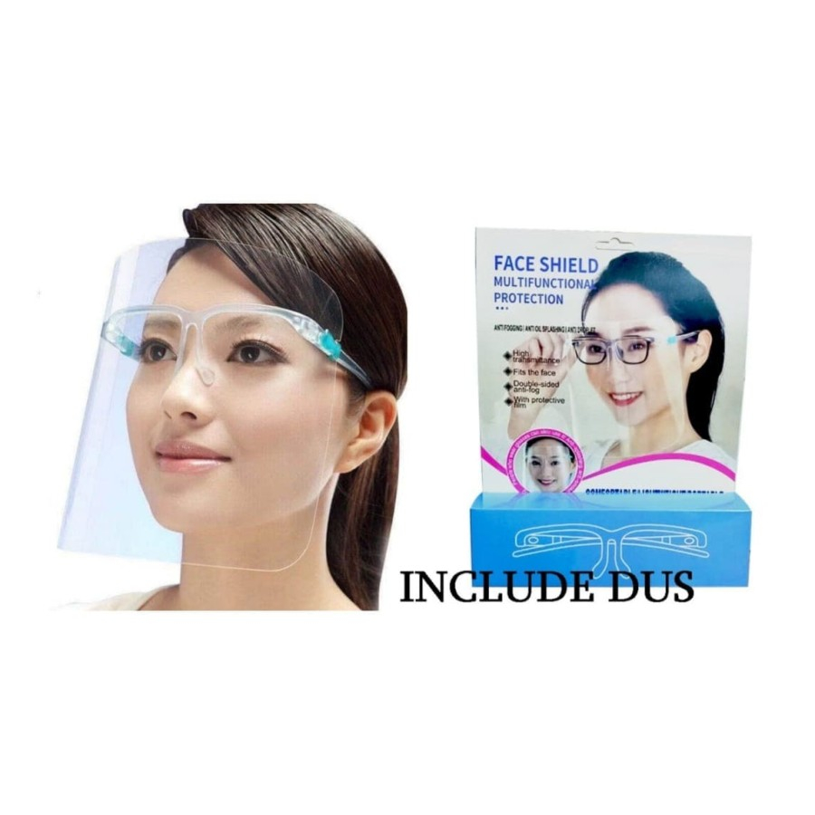 Jual Face Shield Medis / APD Pelindung Wajah Kacamata | Shopee Indonesia