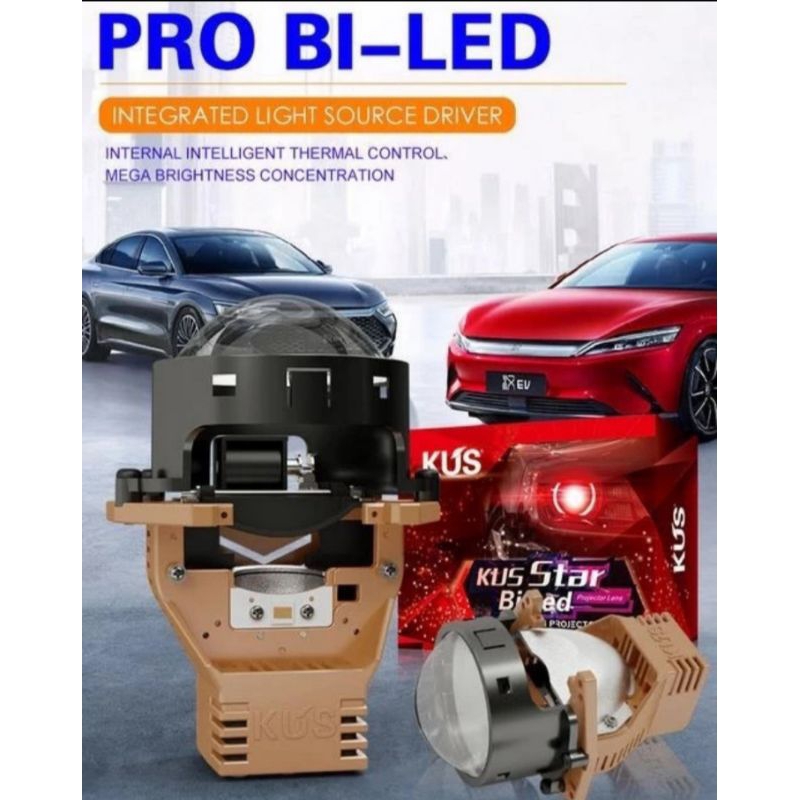 Jual LAMPU BILED KUS 7 PRO 3 INCH BILED PROJECTOR BLUE LENS FLAT 70 W ...