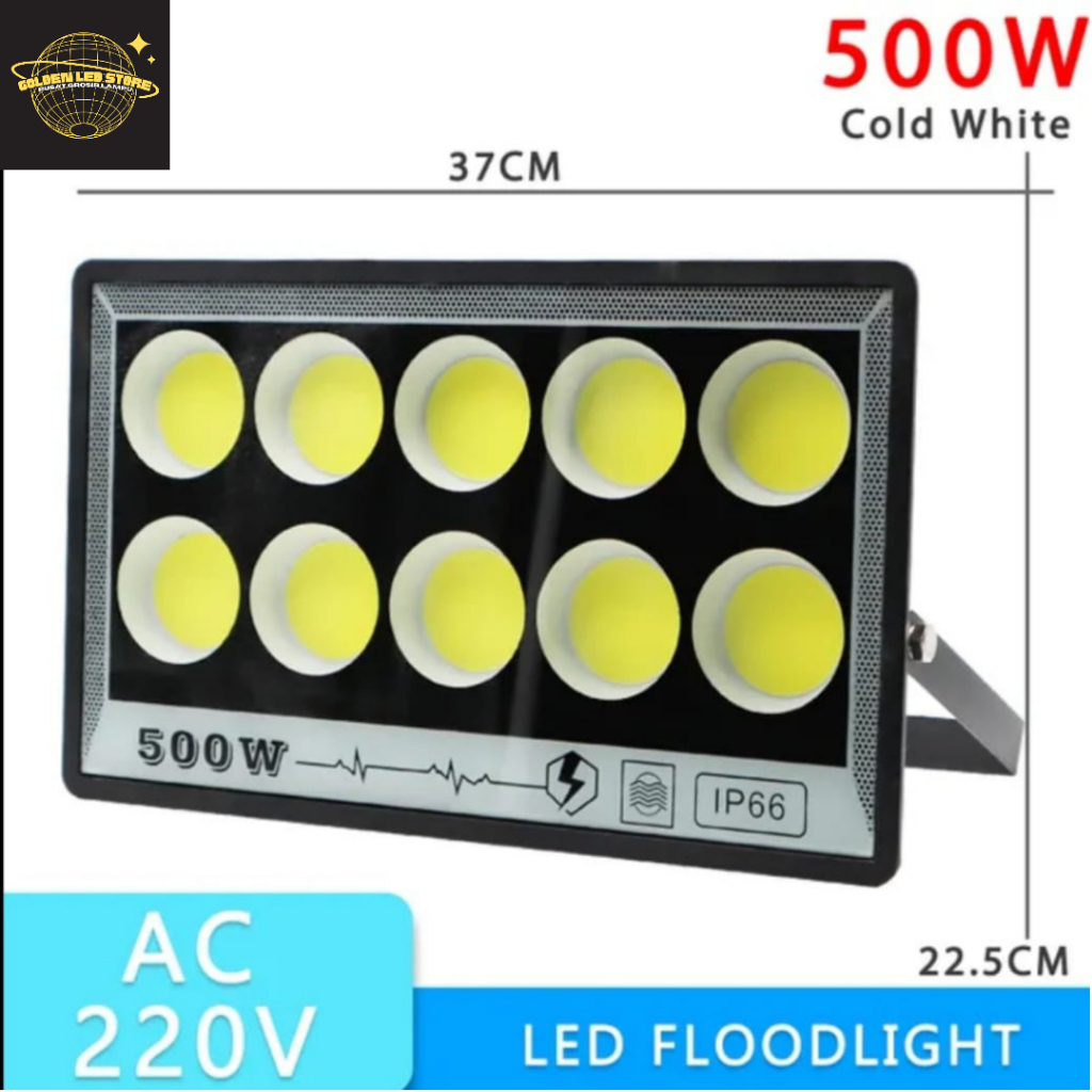 Jual LAMPU SOROT LED COB 500W PUTIH / LAMPU TEMBAK LED 500 WATT | Shopee Indonesia