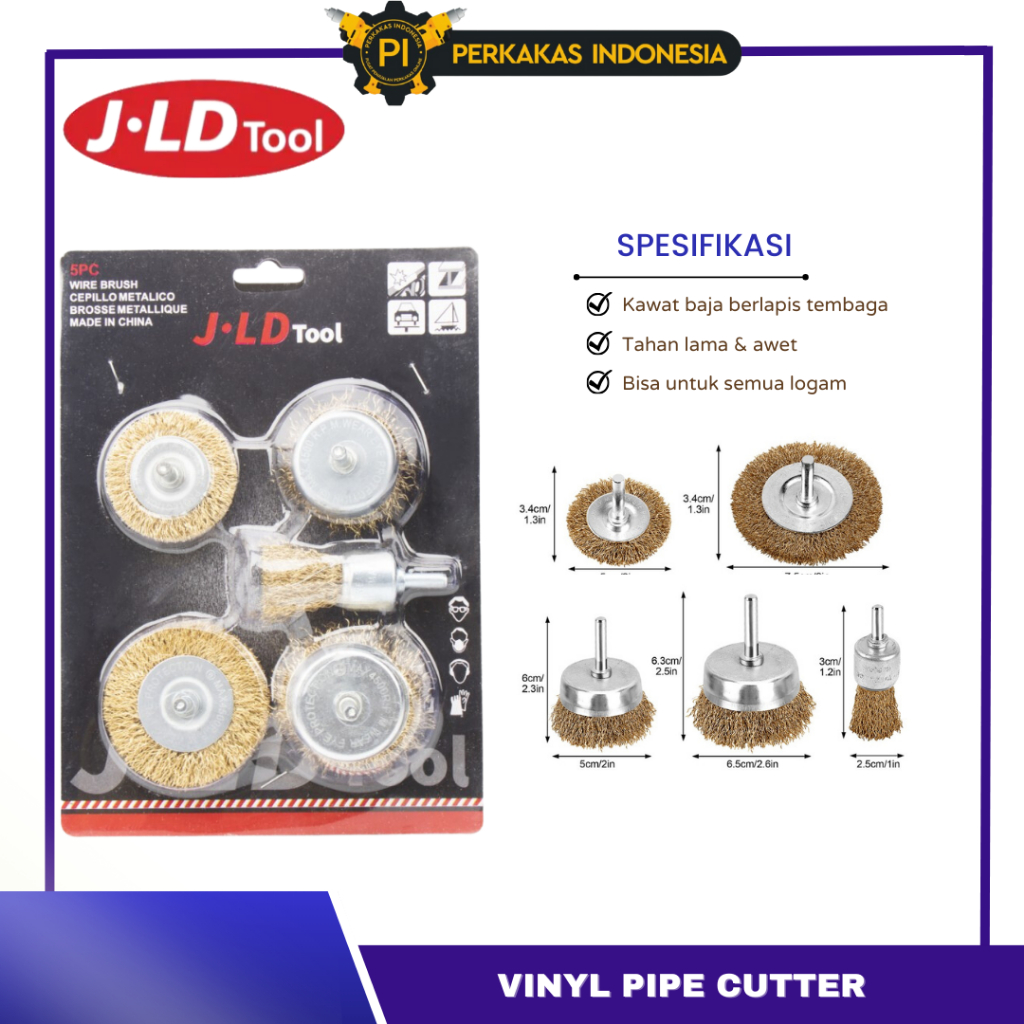 Jual Sikat Kawat Piring Mangkok Mini Grinder SET 5pcs Mata Bor Rotary ...