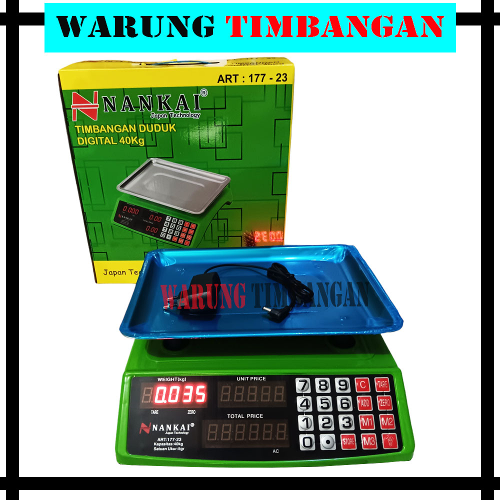 Jual 40 KG Timbangan Digital Elektronik Buah Duduk Laundry Telur ...