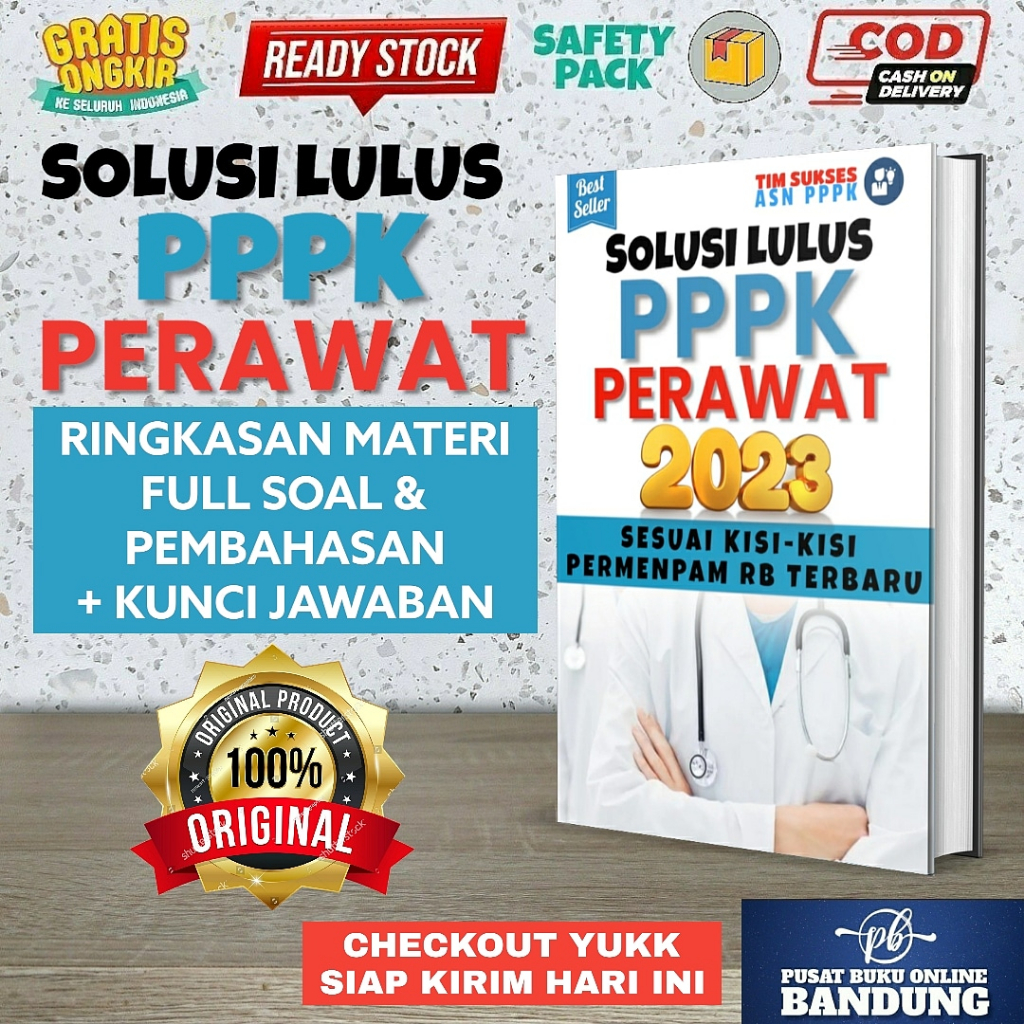 Jual BUKU PPPK PERAWAT 2025 / 2026 LULUS PPPK PERAWAT PPPK BIDAN PPPK ...