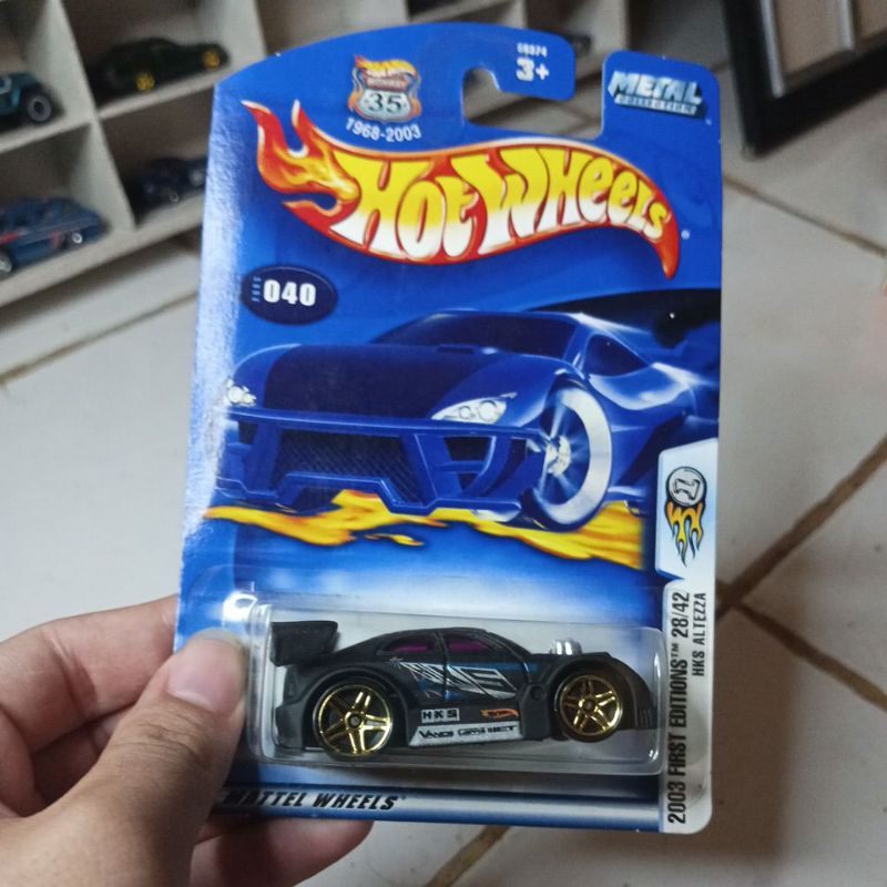 Jual hot wheels toyota altezza hks velg gold | Shopee Indonesia