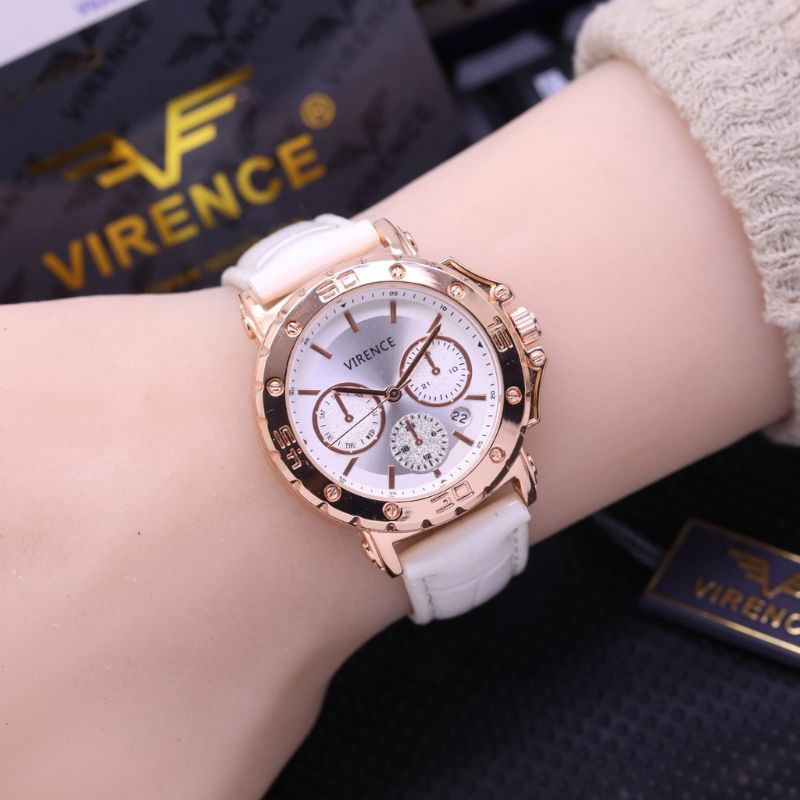 Jual Jam tangan wanita terbaru original virence | Shopee Indonesia