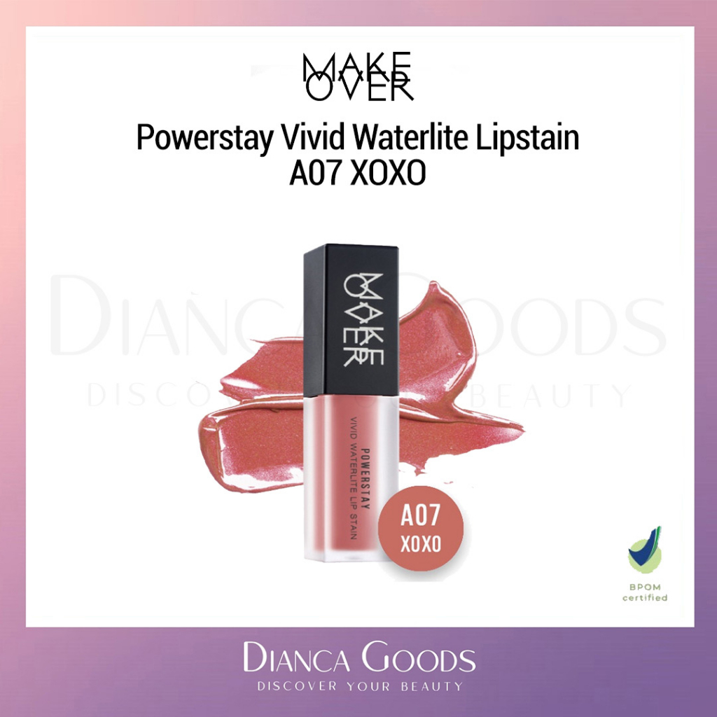 Jual MAKEOVER Powerstay Vivid Waterlite Lipstain Series | Bumble ...