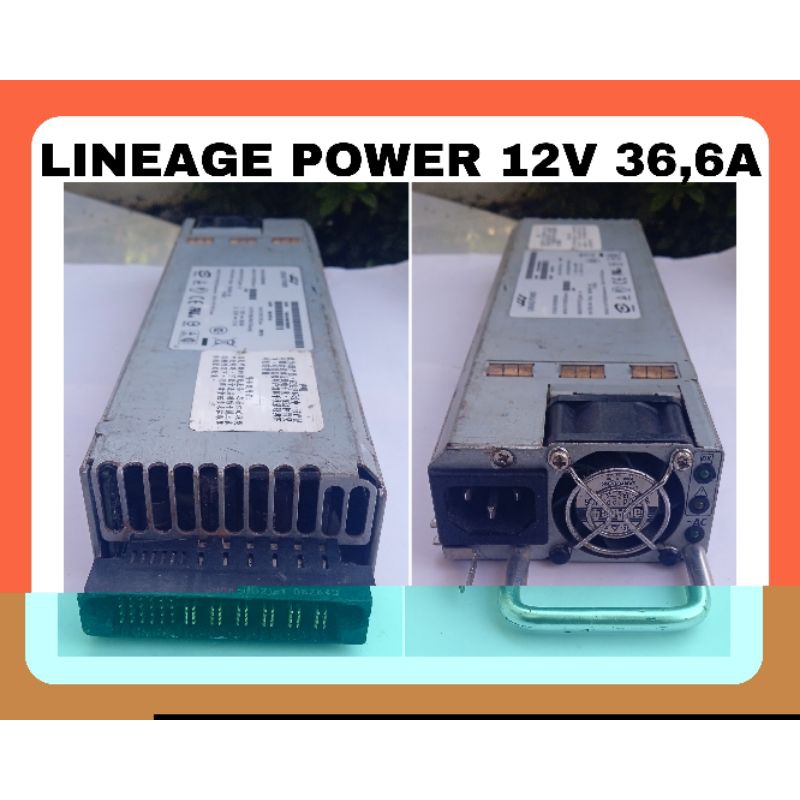 Jual power Supply lineage power 12V 36,6A merek LINEAGE POWR | Shopee ...
