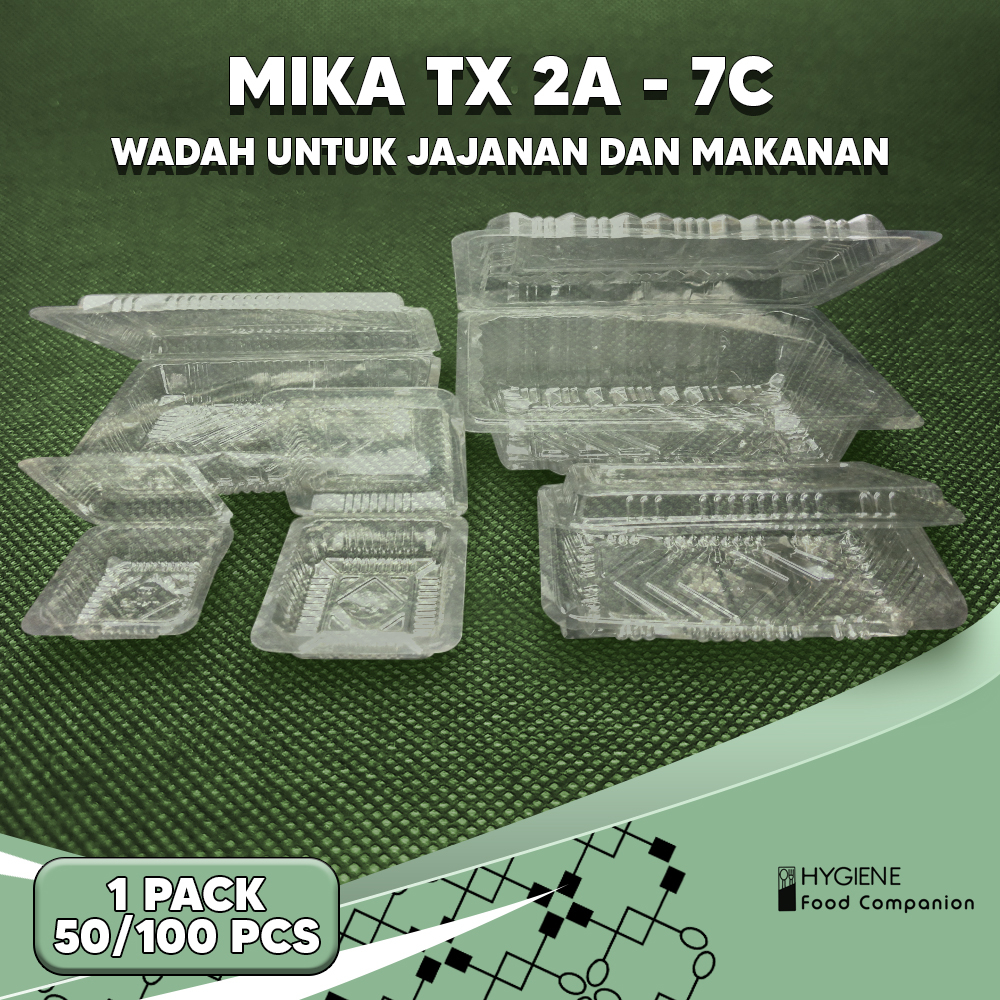 Jual Mika Kue Plastik 2A 4A 7C 7L Mika Plastik Bening | Shopee Indonesia