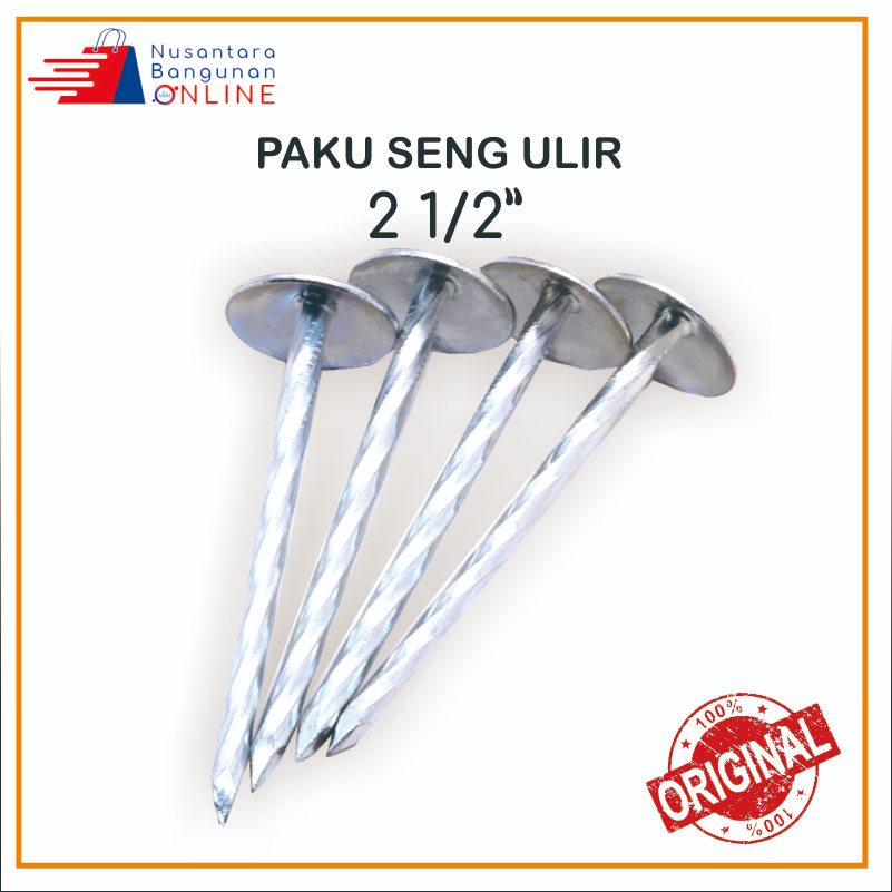 Jual Paku Seng Ulir 2 1/2" | Shopee Indonesia