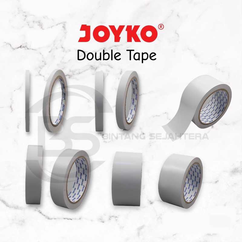 Jual JOYKO Double tape / Lem kertas isolasi perekat dua sisi HIGH QUALITY - 1 Pcs | Shopee Indonesia