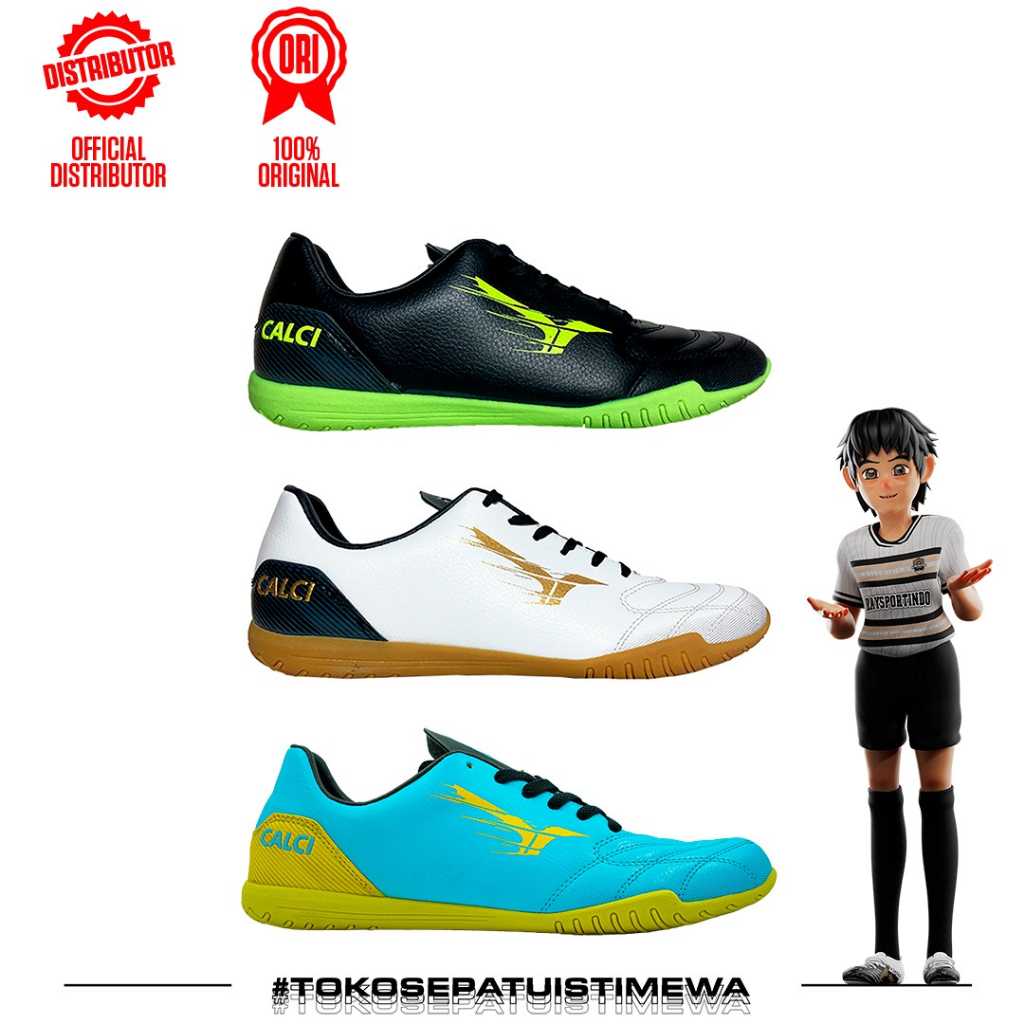 Jual SEPATU FUTSAL CALCI FORZA ID 2 WARNA | Shopee Indonesia